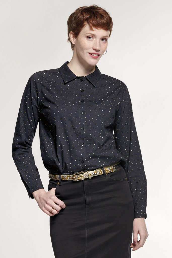 12bis-CHEMISIER L8680 ABIFF-JUPE L7381 ACOMA - Agathe et Louise