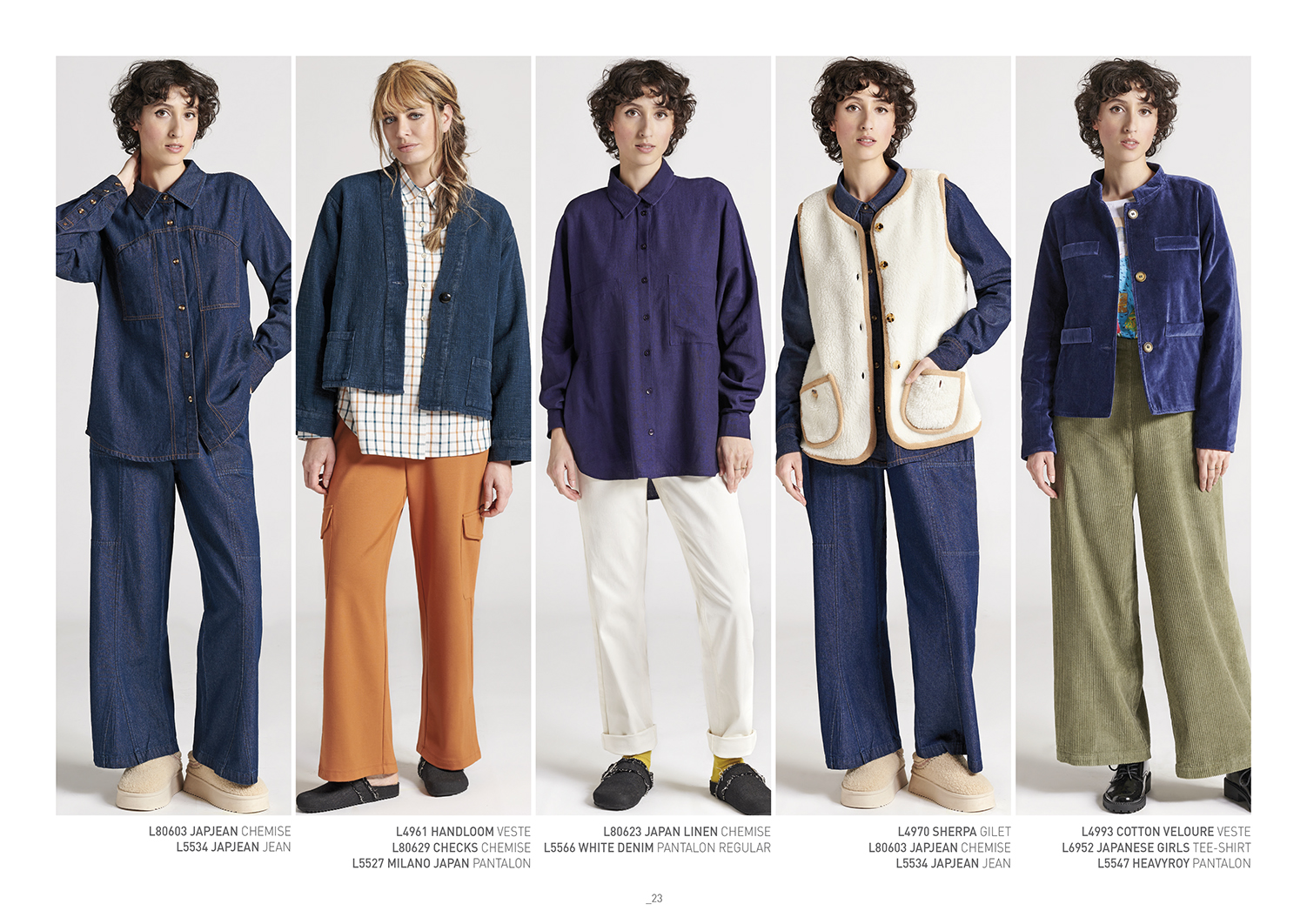 A&L lookbook FW 2024-23 - Agathe et Louise